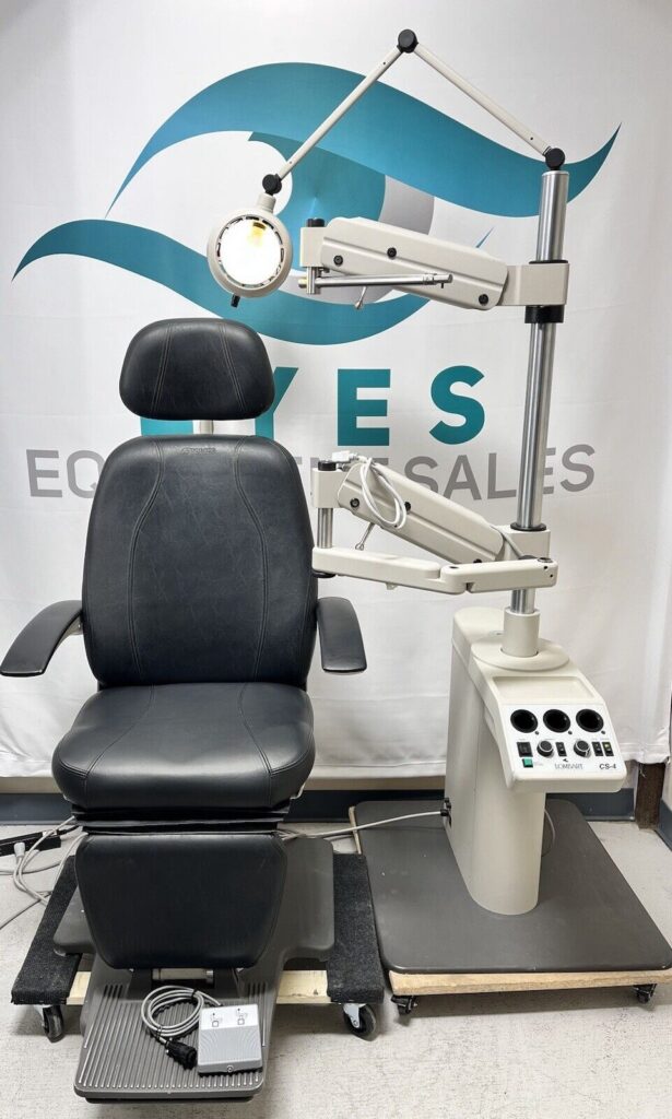 Topcon OC-2200 Chair + CS-IV Ophthalmic Stand for Sale